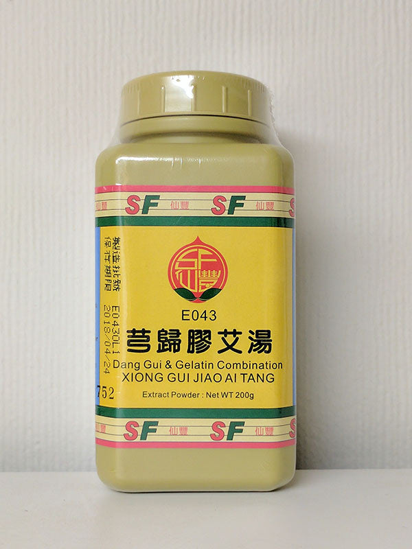 Xiong Gui Jiao Ai Tang 芎歸膠艾湯 – Sheng Foong Co.